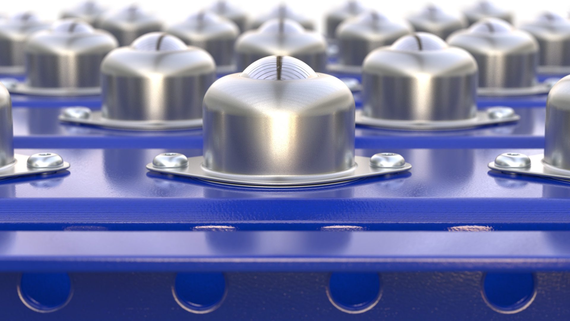 Ball Transfer Section | Gravity Roller Conveyor - Dyno Conveyors