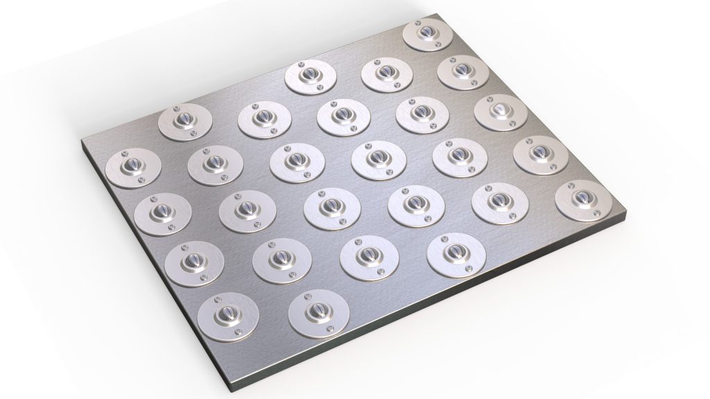 Ball Transfer Section | Gravity Roller Conveyor - Dyno Conveyors
