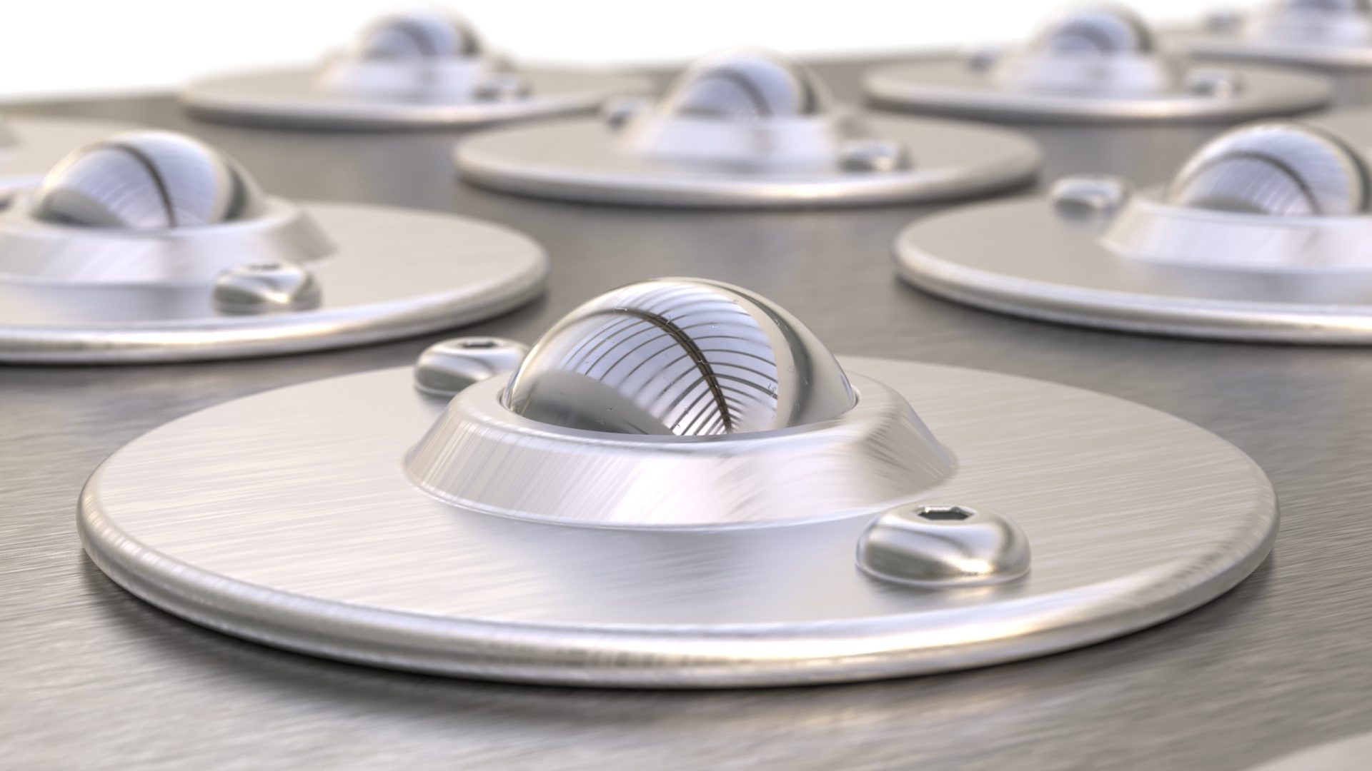 Ball Transfer Section | Gravity Roller Conveyor - Dyno Conveyors